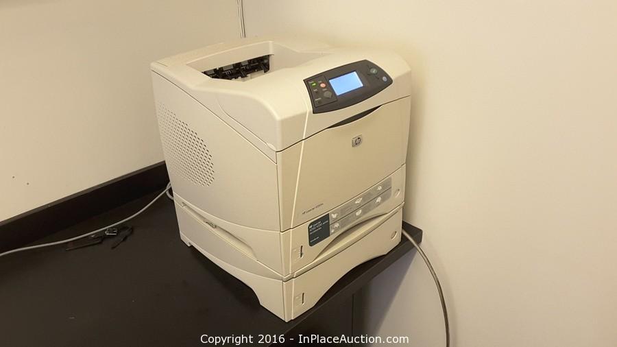 InPlace Auction - Auction: Harris Publications ITEM: HP Laserjet 4350tn ...