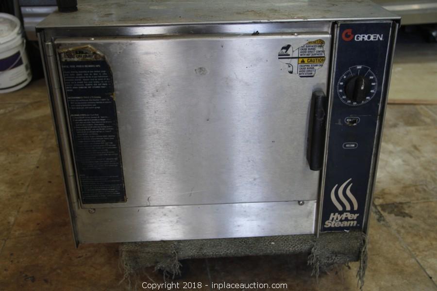 InPlace Auction - Auction: RESTAURANT EQUIPMENT AUCTION ITEM: Groen ...